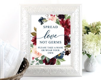 Please take one sign | Etsy