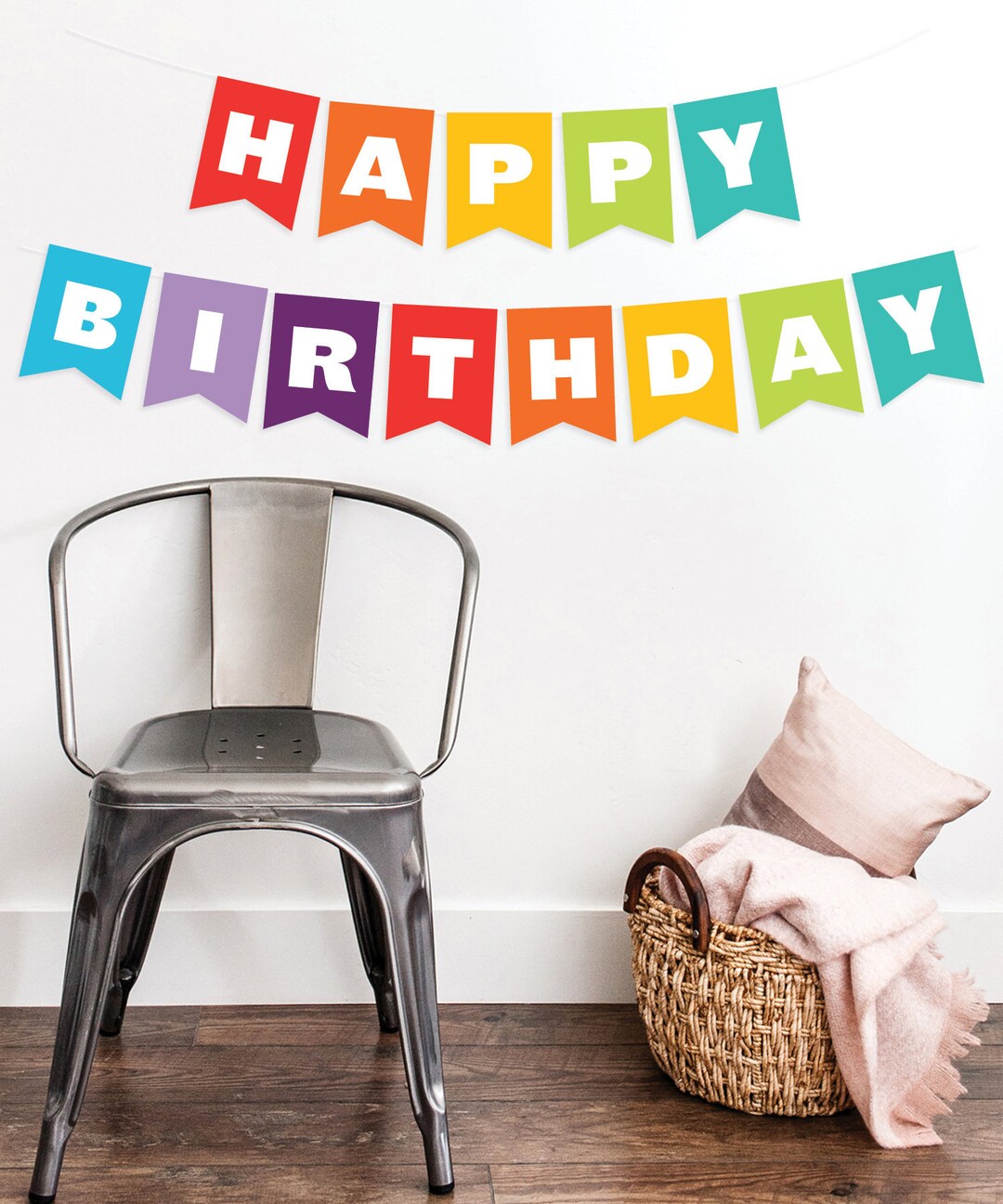 Editable Printable Banner - Rainbow Banner - Birthday Banner - Drive by ...