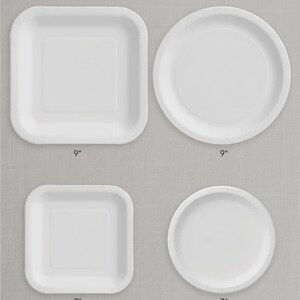 Personalized Paper Plates Template, Graduation Party Decor, Grad Party ...