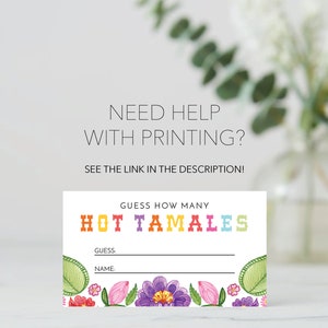 Guess How Many Hot Tamales Game, Fiesta Baby Shower, Taco Bout A Baby ...