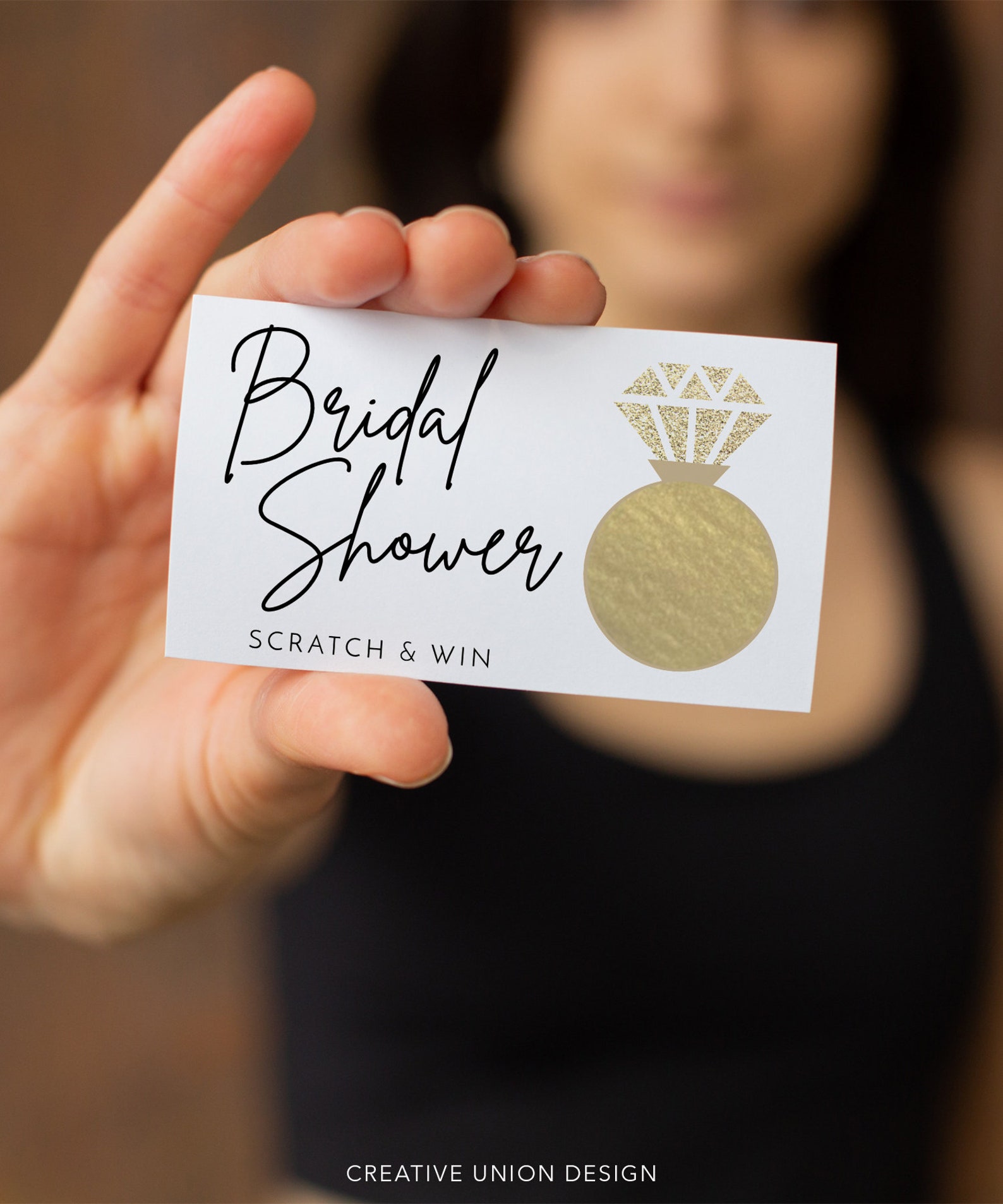 Printable Bridal Shower Scratch off Game Template, Bridal Shower Games ...
