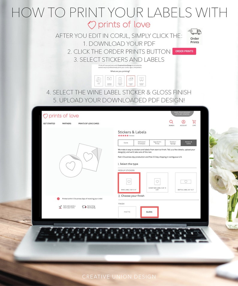 Printable Forty Label 40th Birthday Wine Label Heart Forty - Etsy