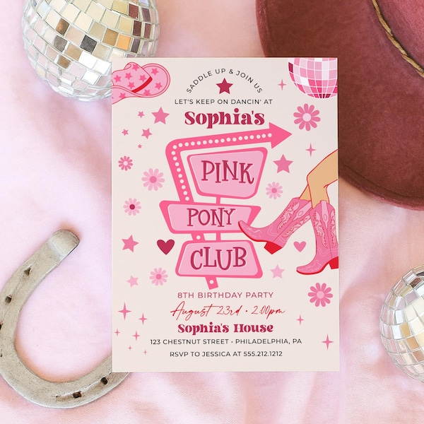 Pink Pony Club Printables - Etsy