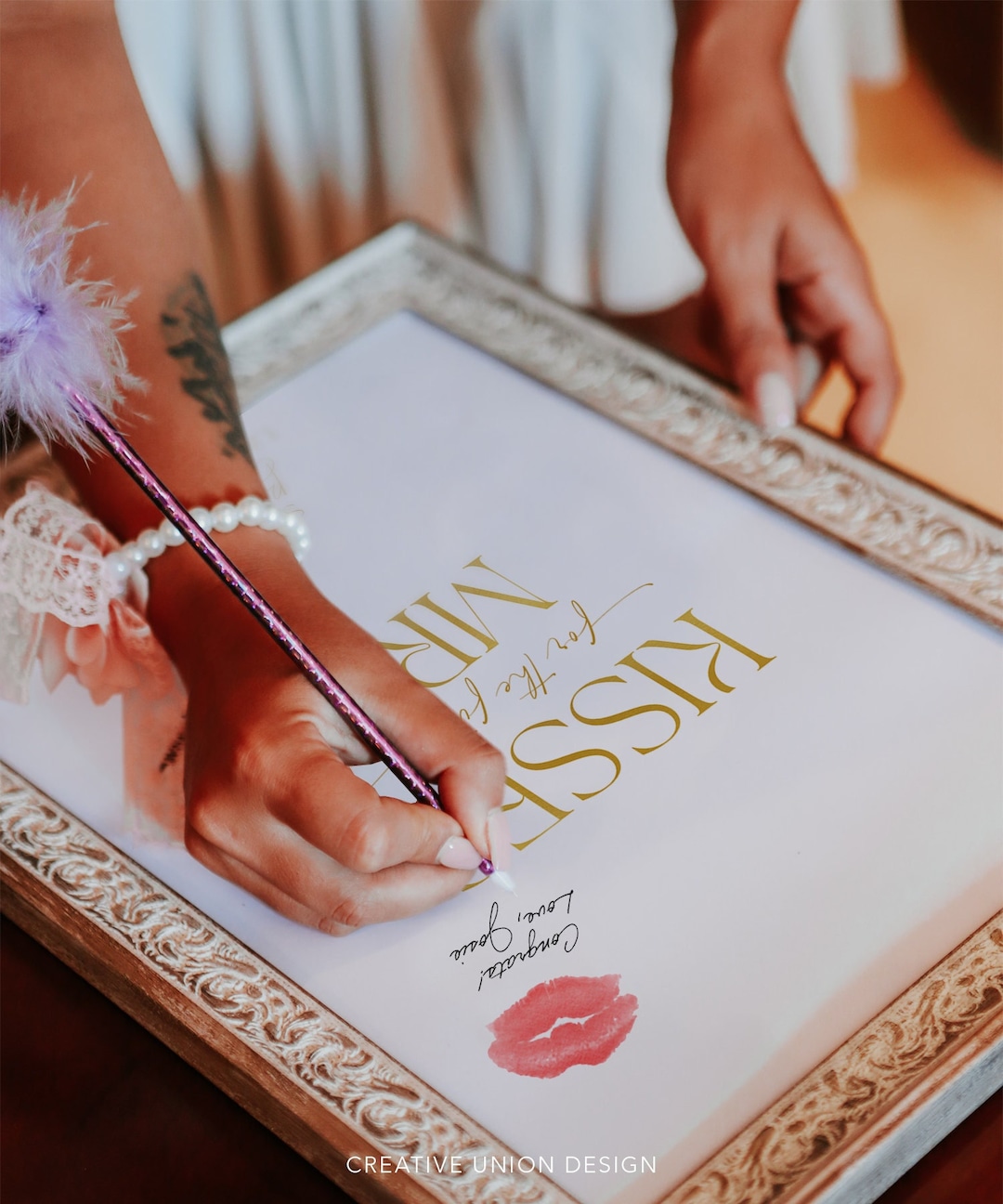 Kisses for the Future Mrs, Kiss the Miss Goodbye Template, Hen Do ...