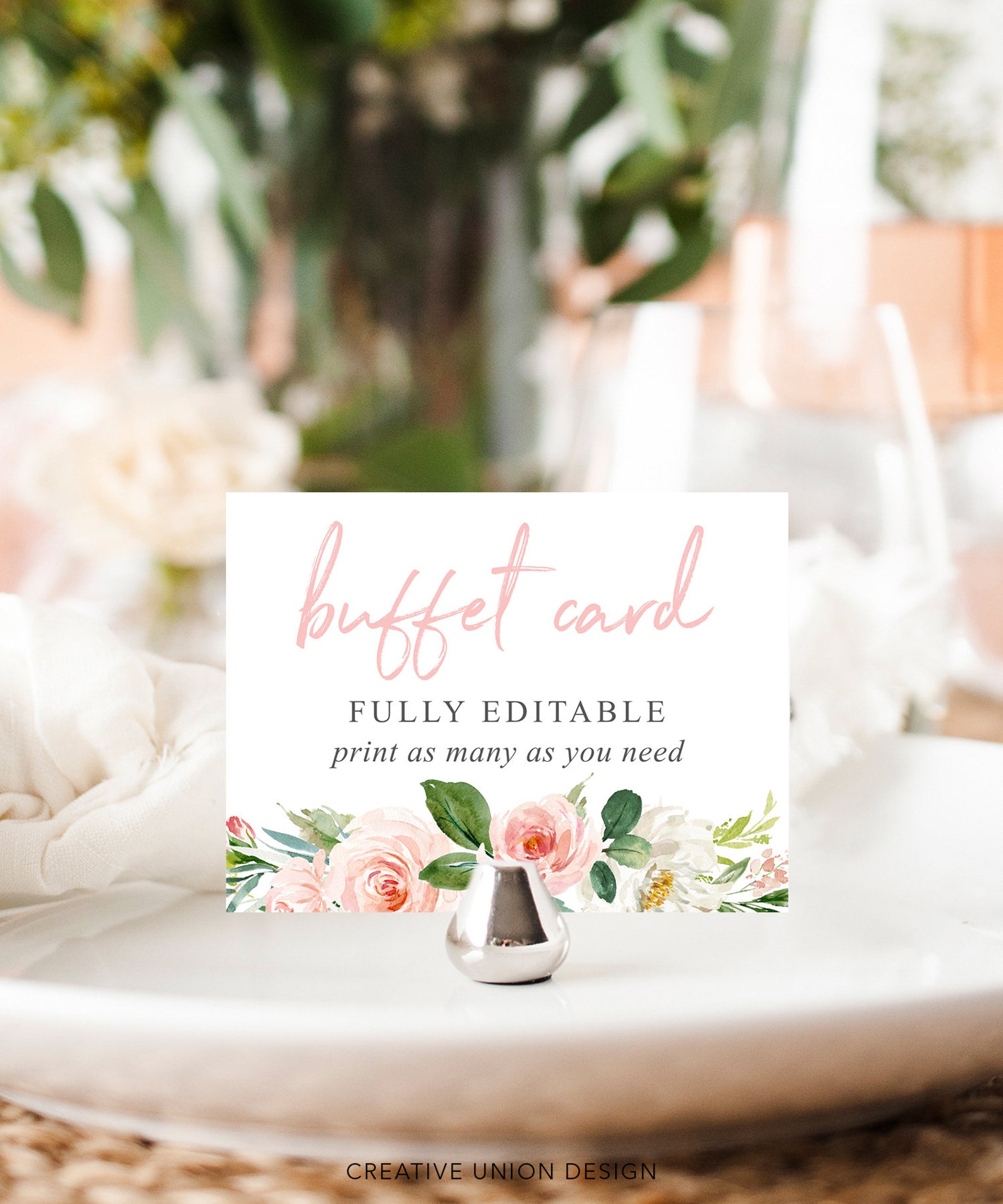 Buffet Food Signs Printable Food Labels Tented Cards Food - Etsy