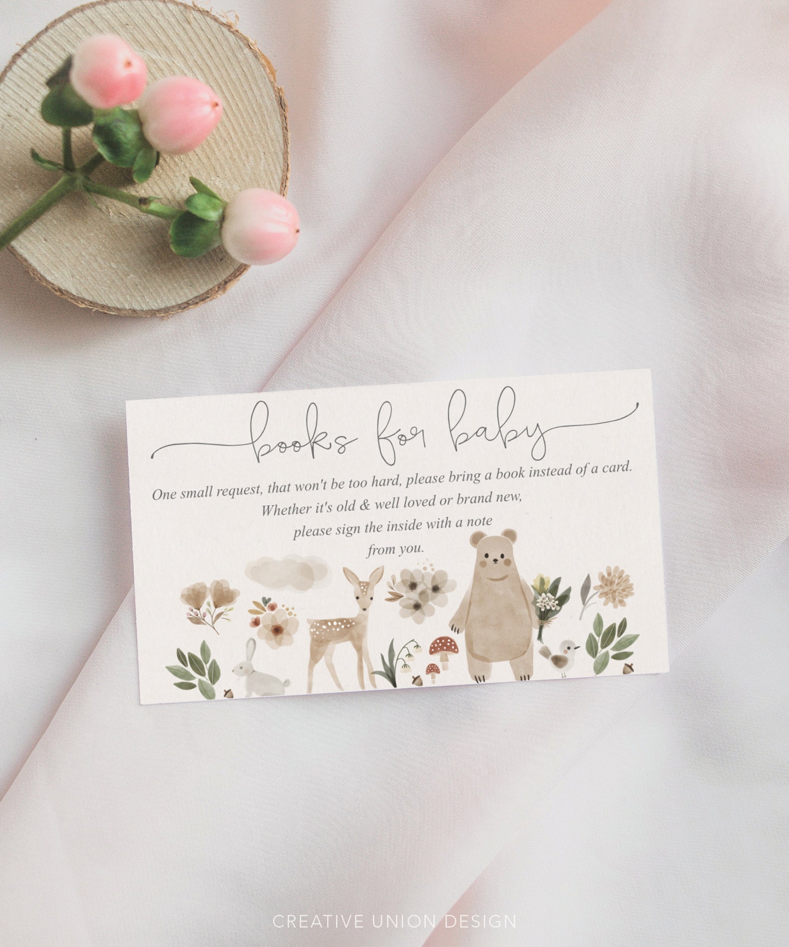 Book Request Baby Shower Book Request Print at Home Instead - Etsy