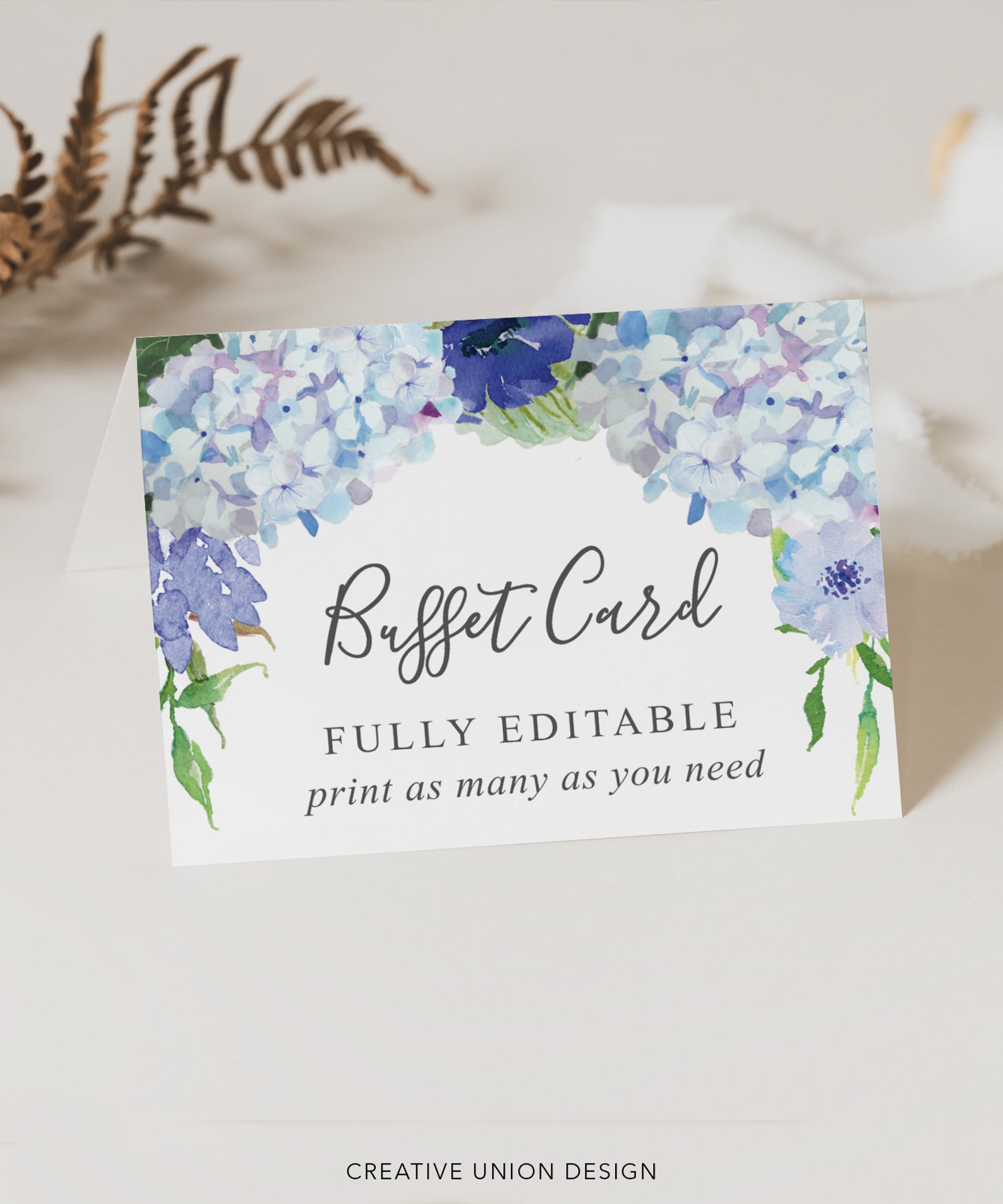 Buffet Food Signs Template Printable Food Labels Tented - Etsy