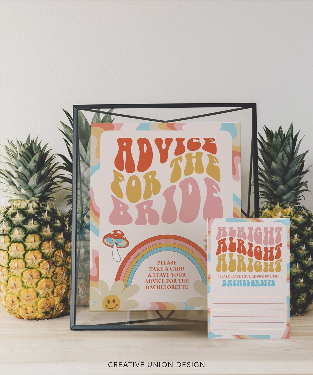 Advice and Wishes for the Bride Template, Advice for the Bachelorette ...