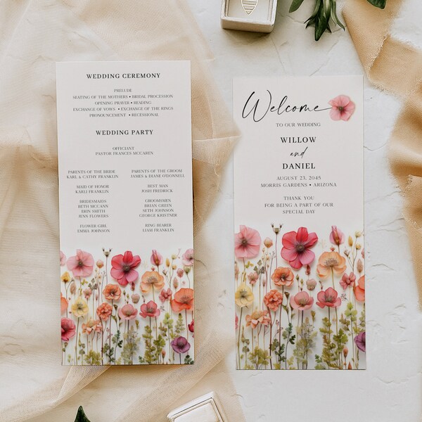 Wedding Program Box - Etsy