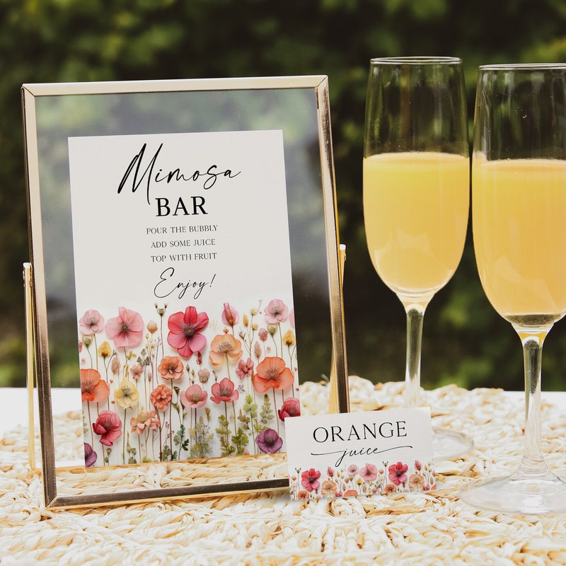 Mimosa Bar Sign - Etsy