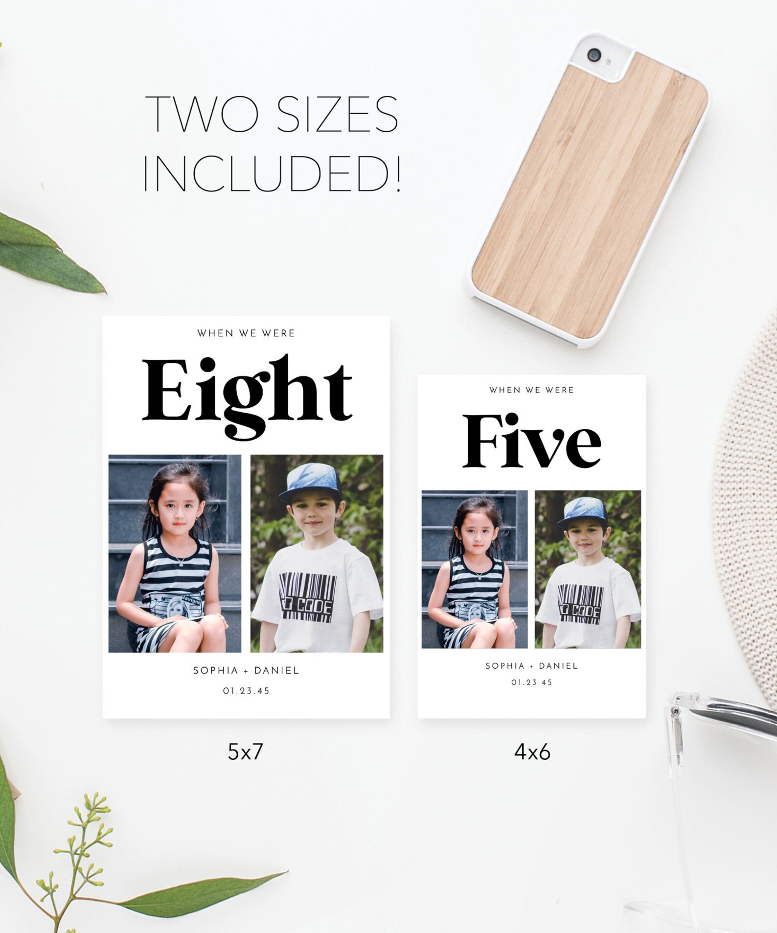 Age Wedding Table Numbers With Photos Template Age When We - Etsy