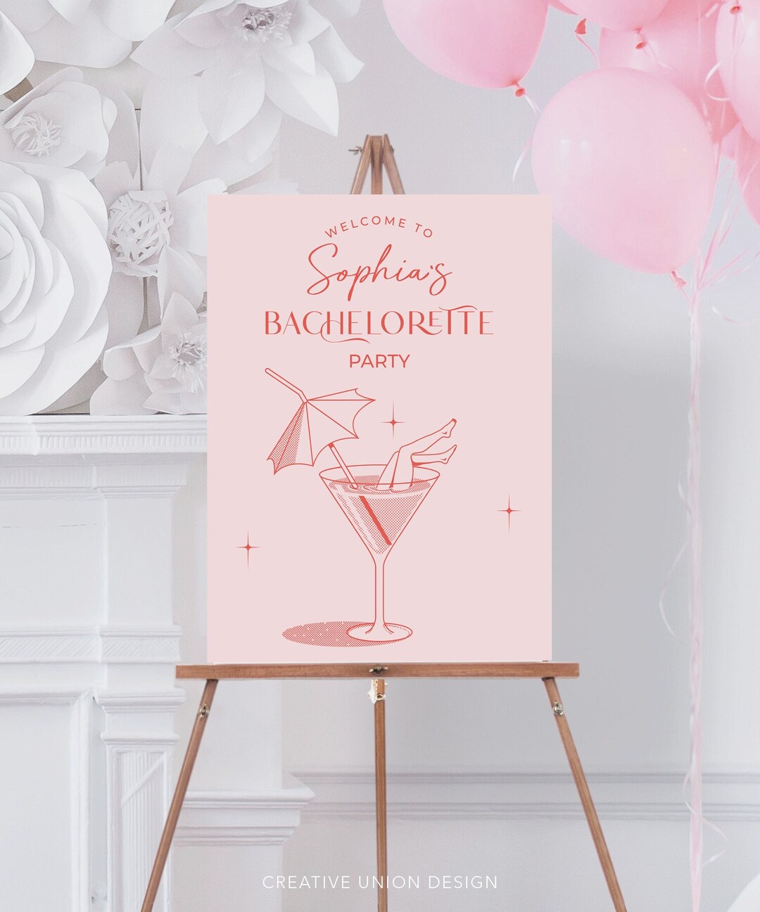 Editable Bachelorette Party Welcome Sign Template, Bachelorette Welcome ...