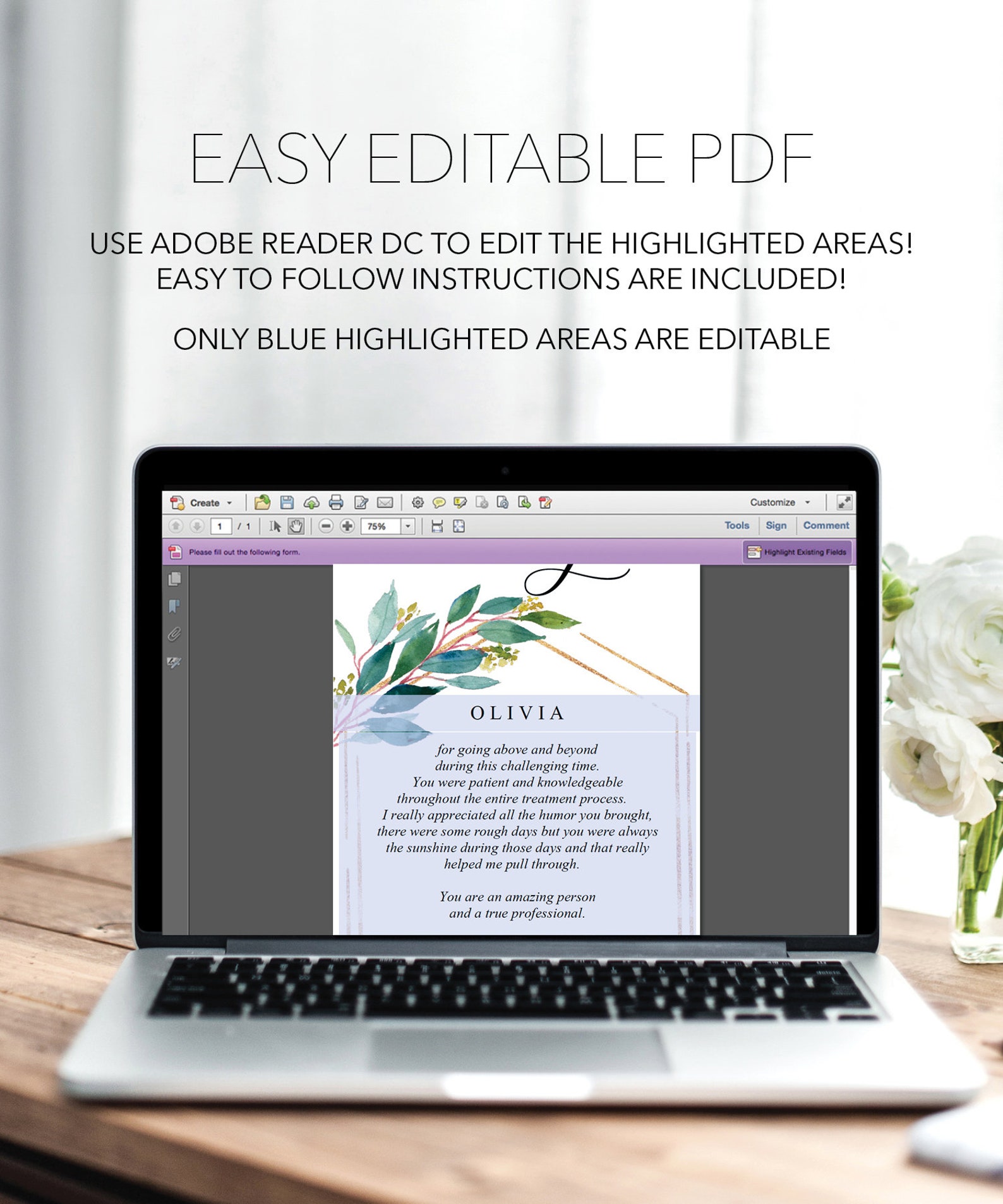 Virtual Thank You Card Digital Thank You Cards Thank You | Etsy