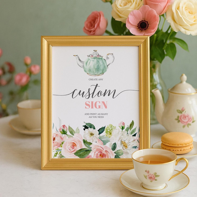 Tea Party Table - Etsy