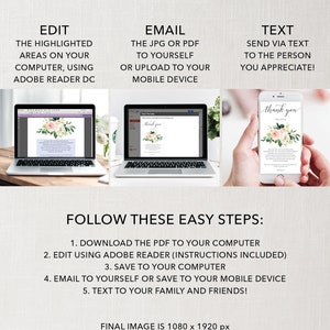 Virtual Thank You Card Digital Thank You Cards Last Minute Teacher ...