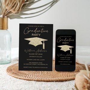 Class of 2023 Graduation Party Invitation Template, Grad Party Invite ...