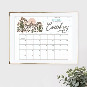 Baby Due Date Calendar Sign Template, Guess the Birthday, Baby Shower ...