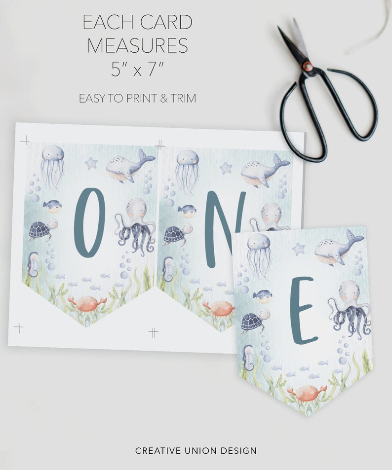 Editable High Chair Banner Template, Happy Birthday Banner, Printable ...