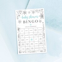 Winter Wonderland Baby Shower Gift Bingo: 100 Cards (PDF) - Etsy