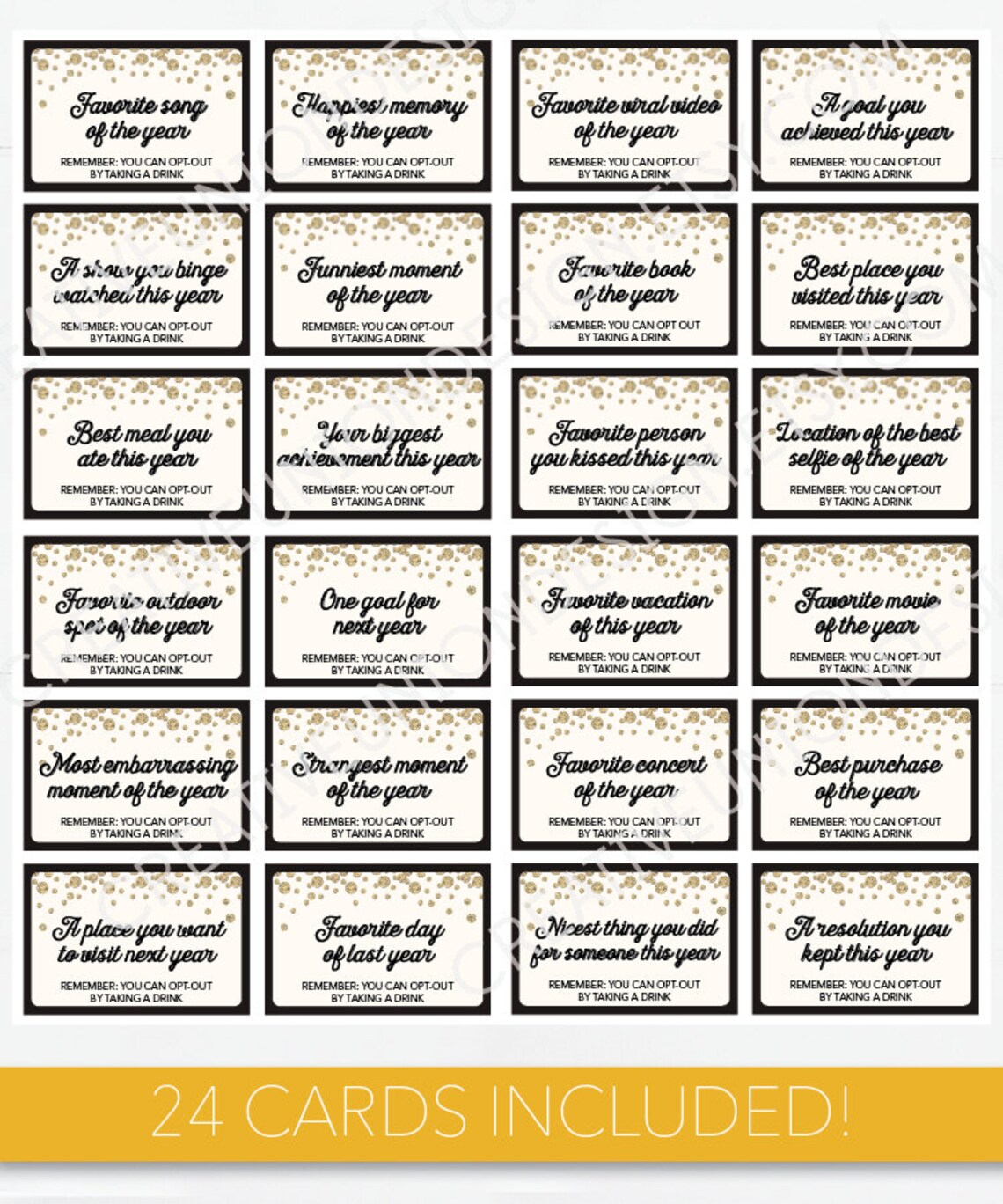 New Years Eve Party Games Best Memories of 2022 Printable - Etsy
