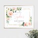 Printable Baby Shower Welcome Sign Template Girl Baby Shower - Etsy