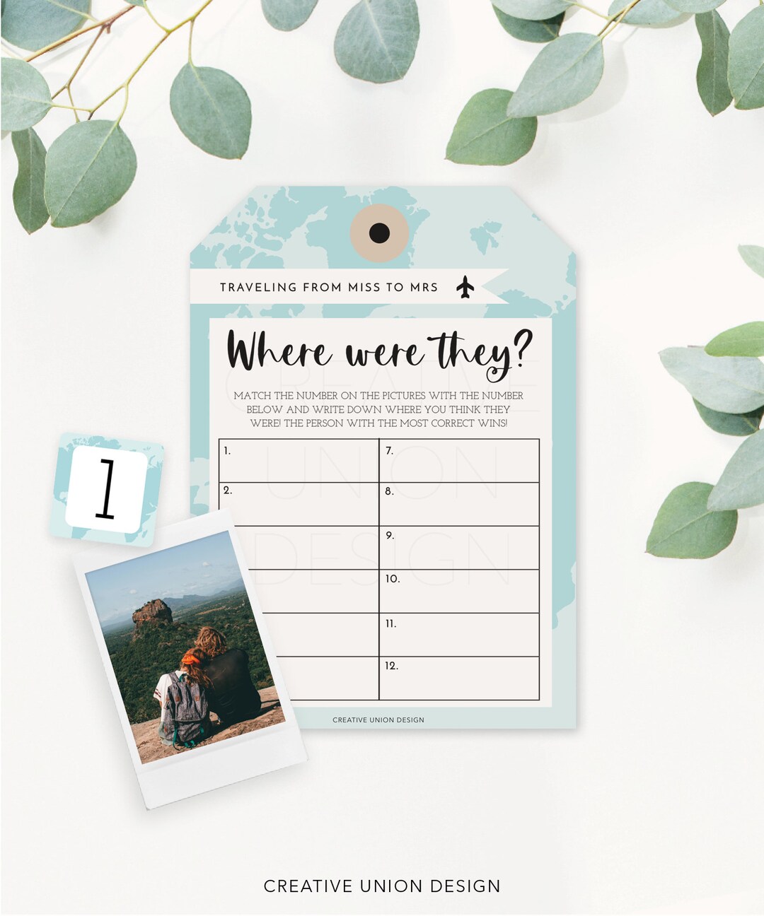 Editable Where Were They Game, Bridal Shower Game, Traveling Bridal ...