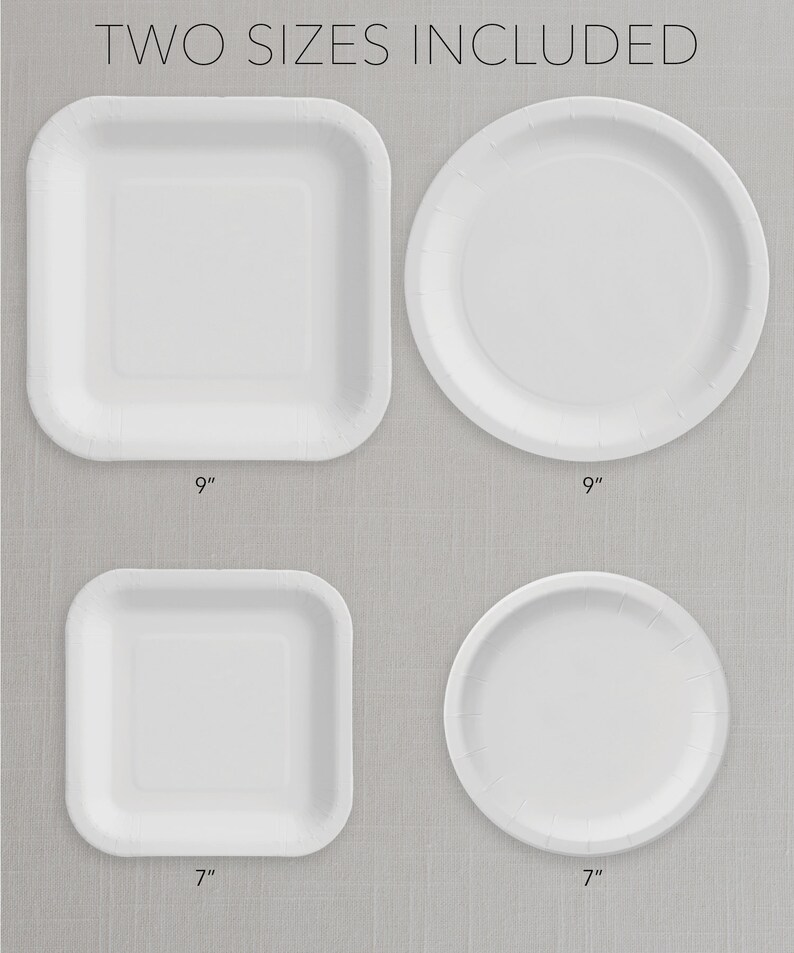 Personalized Paper Plates Template Graduation Party Decor - Etsy