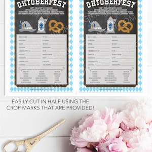 Oktoberfest Game - Oktoberfest Decorations - Oktoberfest Party - German ...