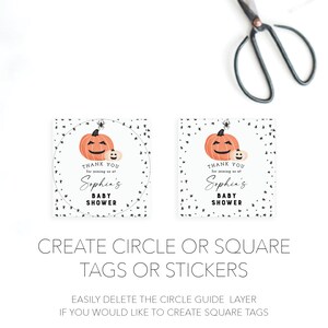Little Boo Round Favor Stickers or Tags Favors Printable - Etsy