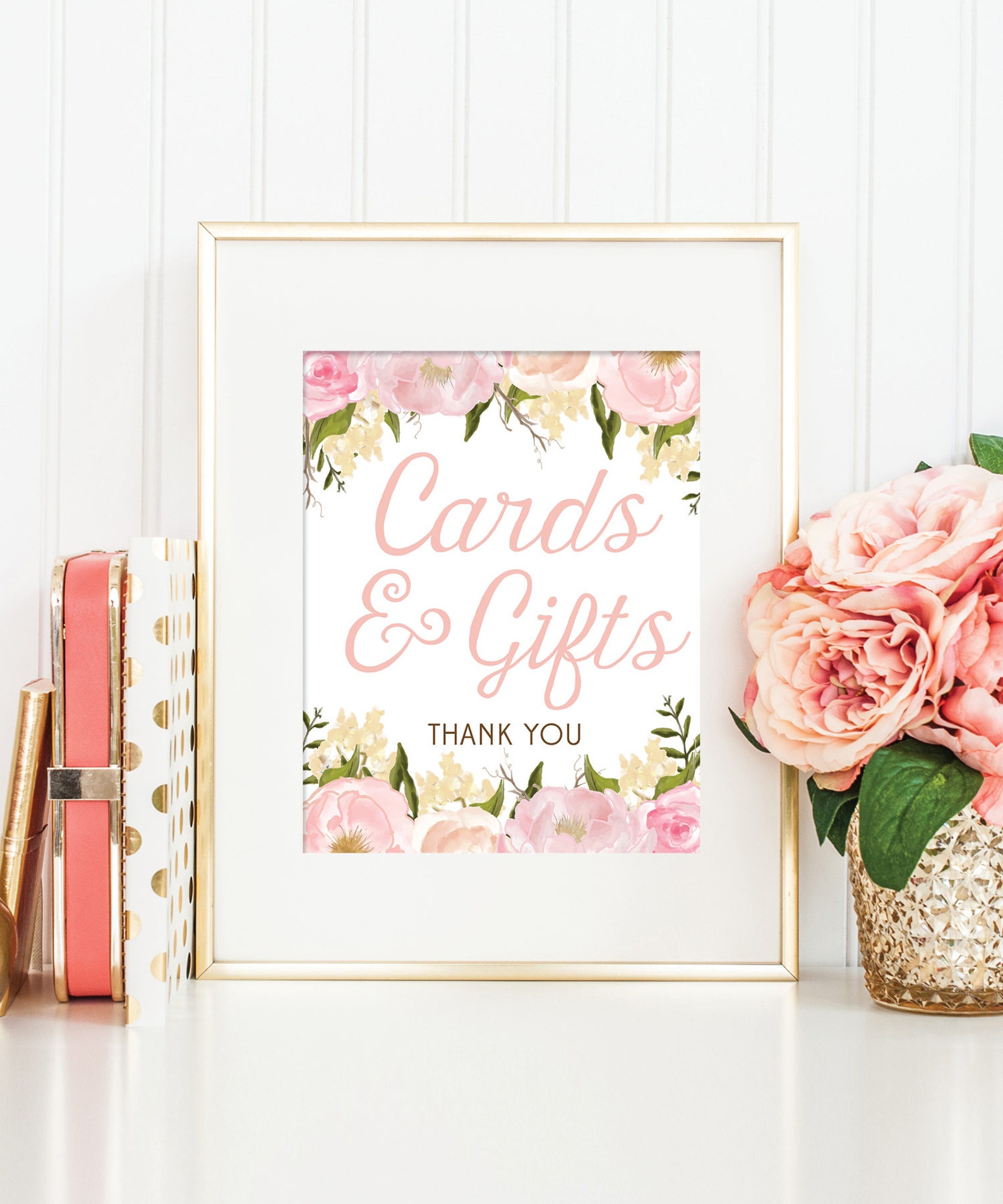 Gifts and Cards Table Sign File 8x10 Printable File Gift - Etsy