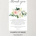 Virtual Thank You Card Digital Thank You Cards Last Minute - Etsy