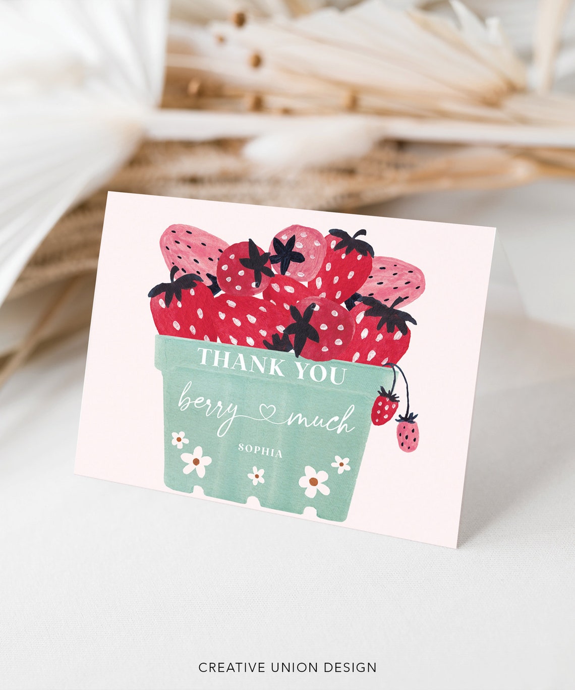 Thank You Berry Much, Thank You Cards, Berry Sweet Thank You Card ...