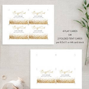 New Years Eve Buffet Card Template, Food Label, Buffet Printable ...