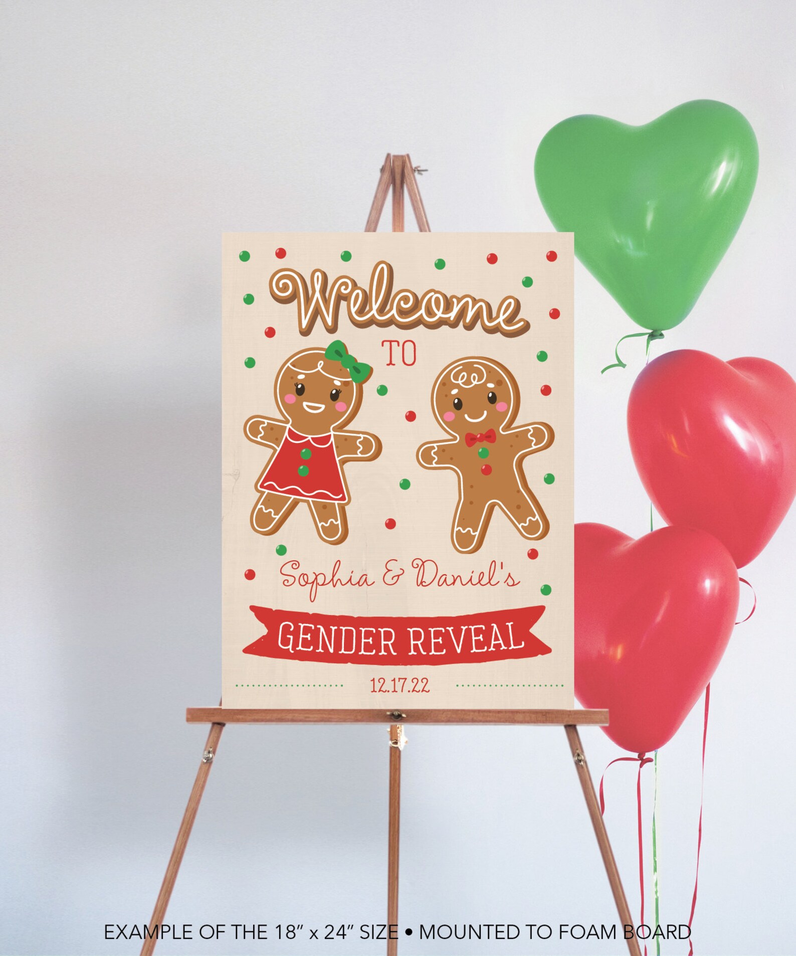 Editable Gender Reveal Welcome Sign Welcome What's | Etsy