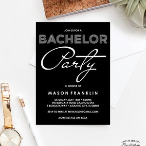 Bachelor Invite - Etsy