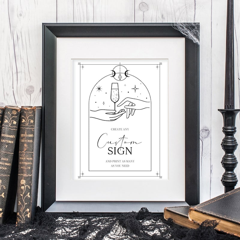 Tarot Reader Sign - Etsy