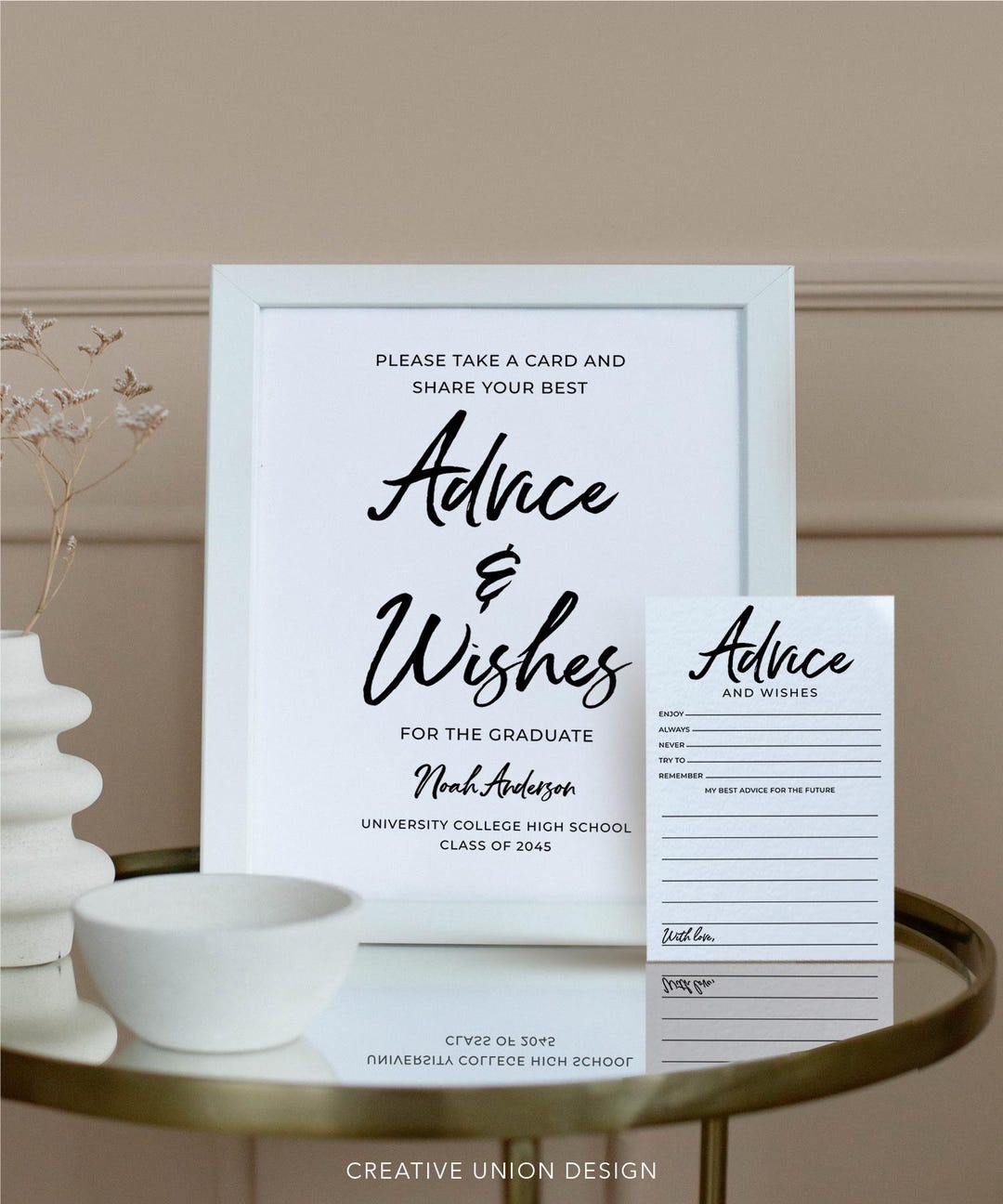 Graduation Advice and Wishes Advice for Graduate Printable Graduation ...
