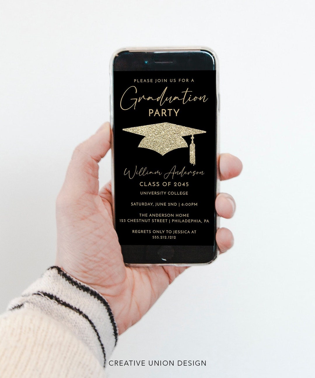 Class of 2023 Graduation Party Invitation Template, Grad Party Invite ...