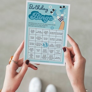 Roller Disco Birthday Party Bingo, Birthday Party Games, Kids Birthday ...