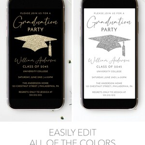 Class of 2023 Graduation Party Invitation Template, Grad Party Invite ...