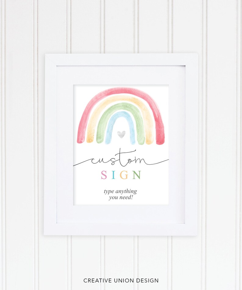 Editable Custom Sign Template Custom Baby Shower Sign - Etsy