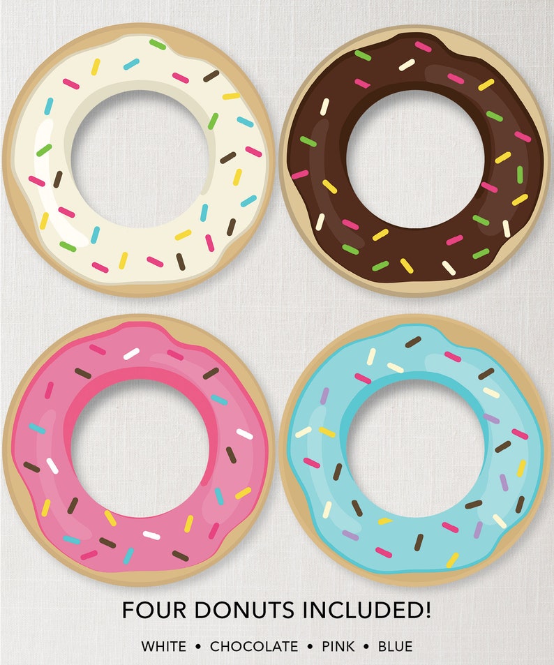 Donut Photo Prop Birthday Party Photo Prop Donut Frame - Etsy