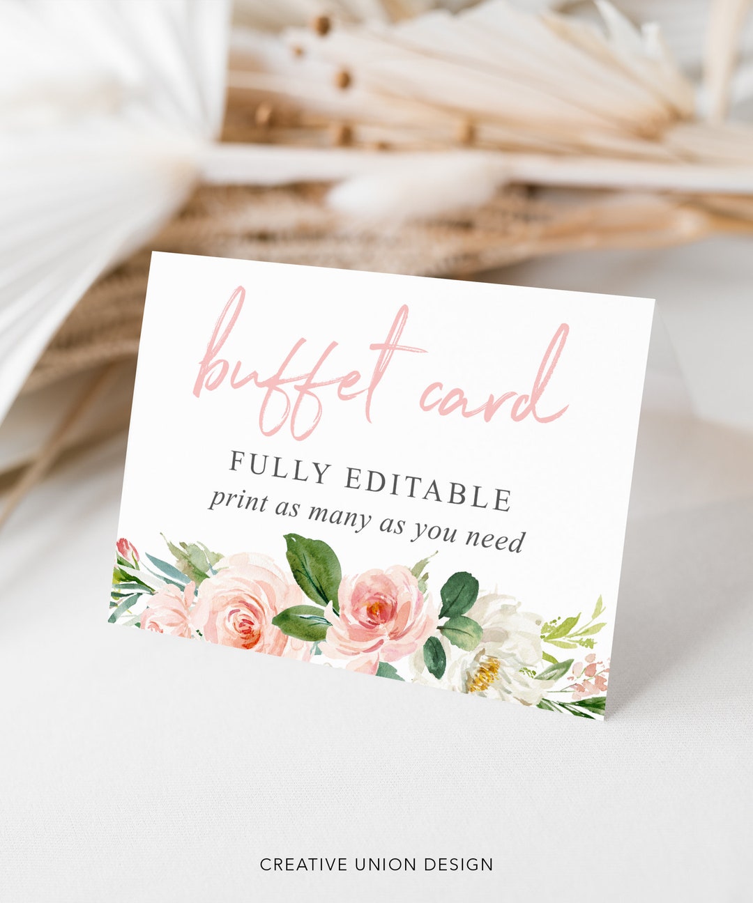 Buffet Food Signs, Printable Food Labels, Tented Cards, Food Stations ...