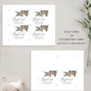 Buffet Food Signs Template, Food Labels, Tented Cards, Food Stations ...