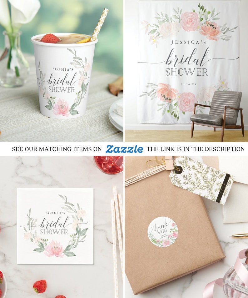 Parfait Bar Sign 8x10 Printable Parfait Sign Bridal Shower | Etsy