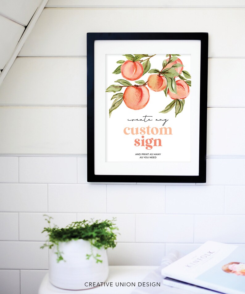 Editable Custom Sign Template Custom Baby Shower Sign - Etsy