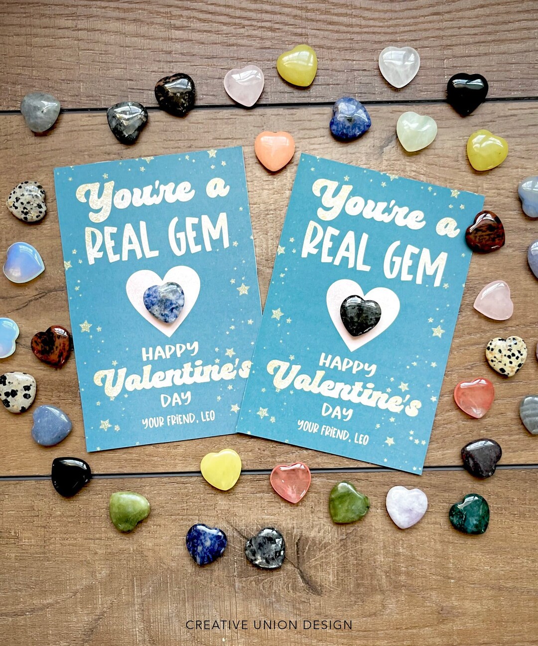 Valentines Day Cards for Kids, Gem Printable Valentine's Day Cards ...