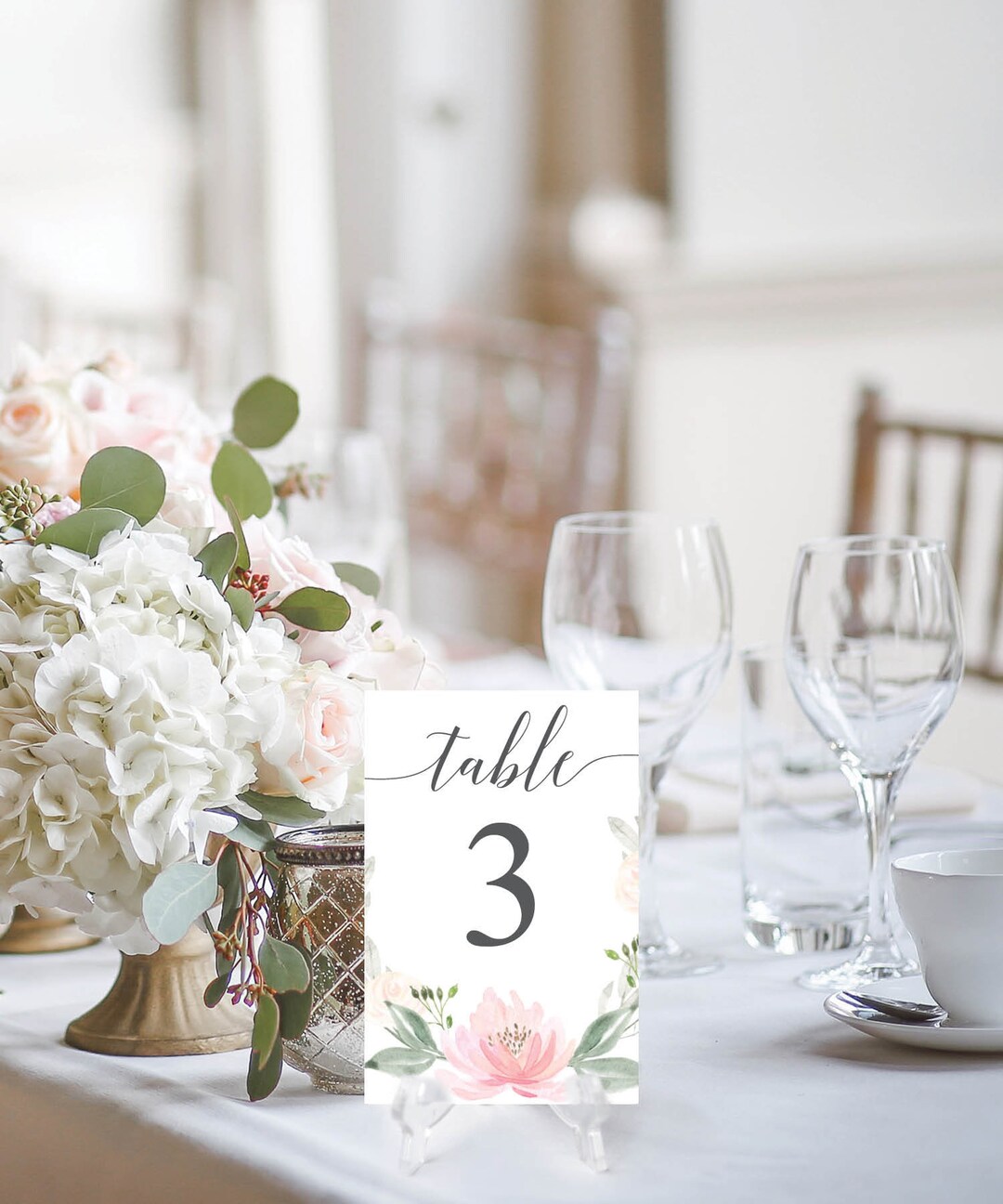 Boho Table Numbers Printable Wedding Table Numbers 4x6 - Etsy