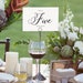 Horizontal Classic Calligraphy Wedding Table Numbers Template, Fully ...
