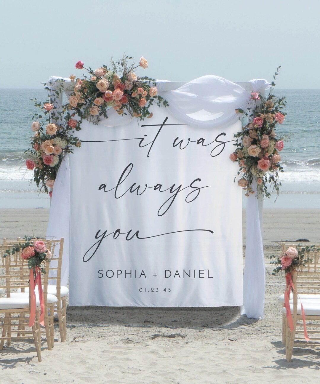 Wedding Backdrop Template, Wedding Decor, Backdrop Wedding Arch ...